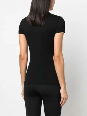 PLEIN SPORT Metallic Logo T-shirt - Black