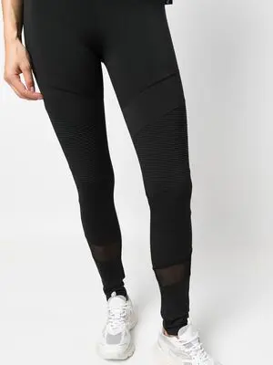PLEIN SPORT Logo-waistband Leggings