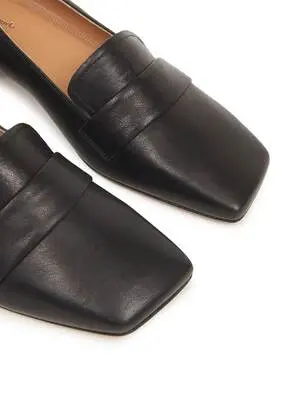 MAISON MARGIELA Four Stitches Decortiqué Loafers - Black