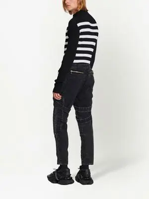 Balmain Cropped Skinny Jeans