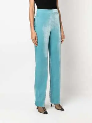 Moschino Velvet Flared Trousers