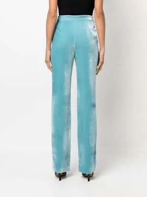 Moschino Velvet Flared Trousers