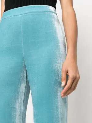 Moschino Velvet Flared Trousers