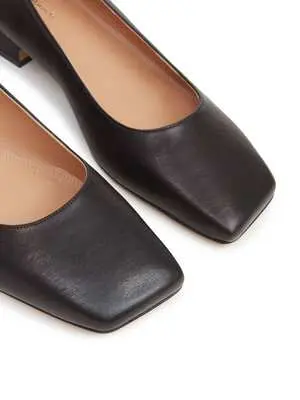 MAISON MARGIELA Décortiqué Ballerina Shoes - Black