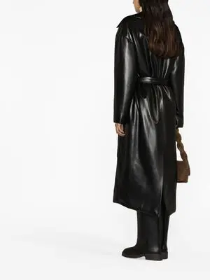 Nanushka Liano Belted Trench Coat