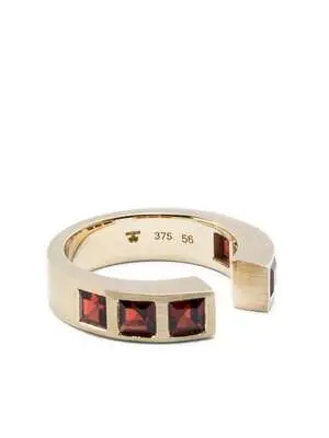 Tom Wood Gate Square Ring - Gold