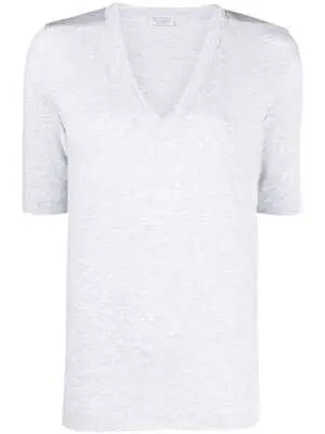 BRUNELLO CUCINELLI V-neck Short-sleeve T-shirt