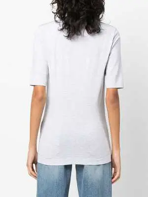 Brunello Cucinelli V-neck Short-sleeve T-shirt