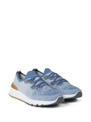Brunello Cucinelli Speckled Low-top Sneakers