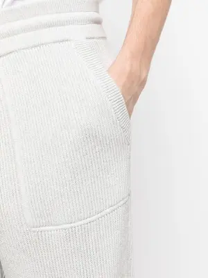 Brunello Cucinelli Drawstring-waist Cotton Track Pants
