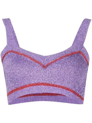Rabanne Knitted Crop Top
