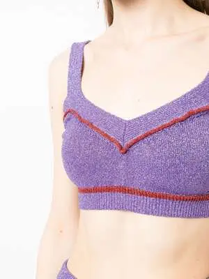 Rabanne Knitted Crop Top