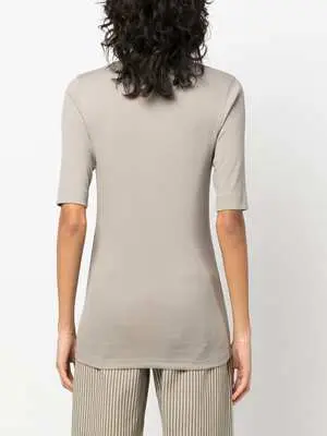 Brunello Cucinelli V-neck Short Sleeve T-shirt - Green