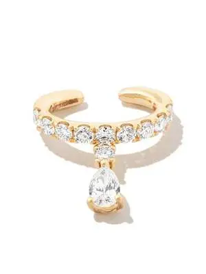ANITA KO 18kt Yellow Daphne Diamond Ear Cuff - Gold