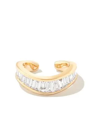 ANITA KO 18k Yellow Diamond Single Ear Cuff - Gold