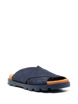 Camper Brutus Leather Sandals - Blue