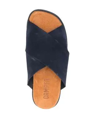 Camper Brutus Leather Sandals - Blue