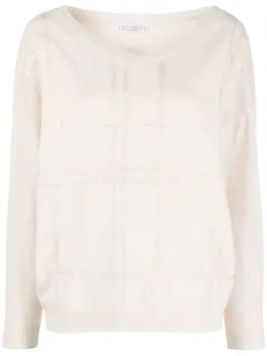 Brunello Cucinelli V-neck Jumper