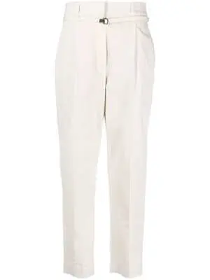 Brunello Cucinelli High-waisted Tapered-leg Trousers