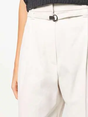 Brunello Cucinelli High-waisted Tapered-leg Trousers