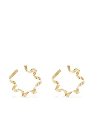 Completedworks Twist-detail Hoop Earrings
