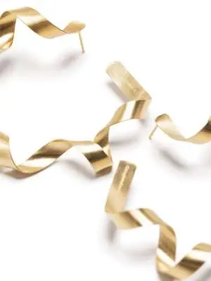 Completedworks Twist-detail Hoop Earrings