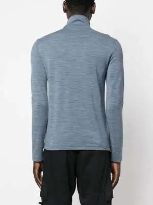 Rossignol React Merino Zip-up Top - Blue