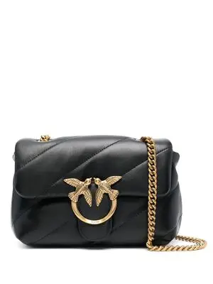 Pinko Love Puff Crossbody Bag - Black