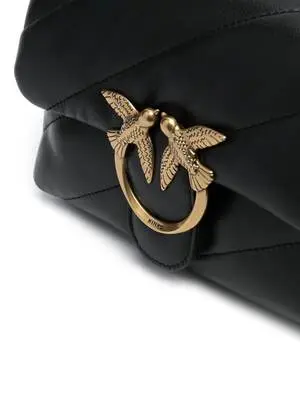 Pinko Love Puff Crossbody Bag - Black