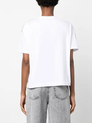 Brunello Cucinelli Bead-trim Short-sleeve T-shirt