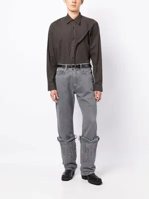Y/project Long-sleeve Button-fastening Shirt