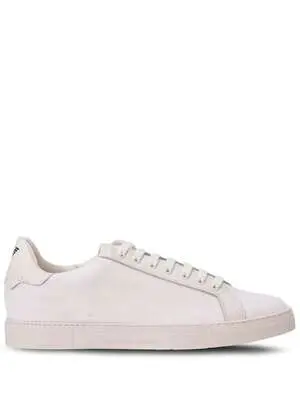 Emporio Armani Logo-print Low-top Sneakers - White
