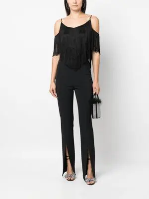 Pinko Giappone Fringe-embellished Blouse