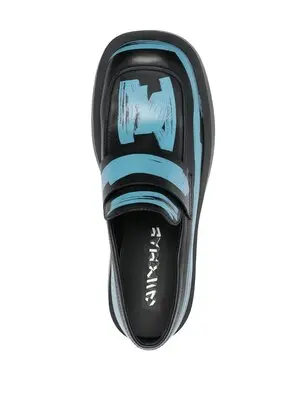 Camper Mil 1978 Leather Loafers - Black