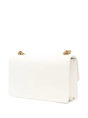 Pinko Medium Love One Simply Cross Body Bag - White