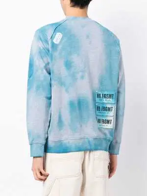 STAIN SHADE X Hiroshi Fujiwara Tie-dye Effect Sweatshirt