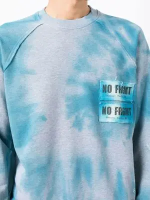 STAIN SHADE X Hiroshi Fujiwara Tie-dye Effect Sweatshirt