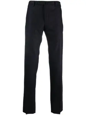 Incotex Cotton Tailored Trousers - Blue