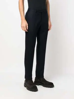Incotex Cotton Tailored Trousers - Blue
