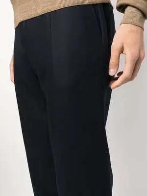 Incotex Cotton Tailored Trousers - Blue