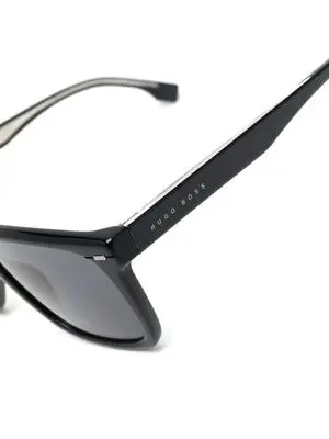 BOSS Square Frame Sunglasses - Black