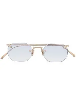Matsuda Rimless Octagon Sunglasses