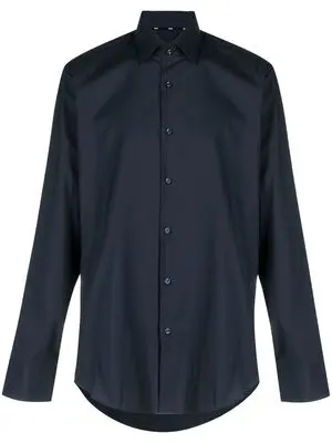 BOSS Kent Slim-fit Shirt - Blue