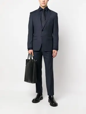 BOSS Kent Slim-fit Shirt - Blue