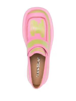 Camper Mil 1978 Leather Loafers - Pink