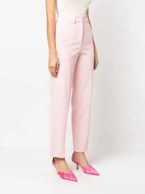 FORTE_FORTE High-waist Tailored Trousers - Pink