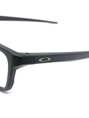 Oakley Port Bow Rectangle-frame Glasses - Black