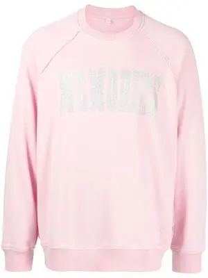 STAIN SHADE X Hiroshi Fujiwara Slogan-print Sweatshirt