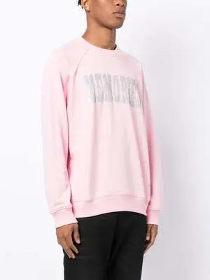STAIN SHADE X Hiroshi Fujiwara Slogan-print Sweatshirt