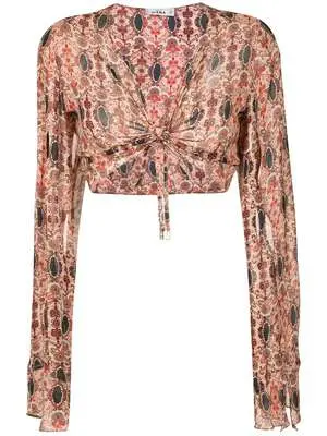 Amir Slama Front Tie Blouses